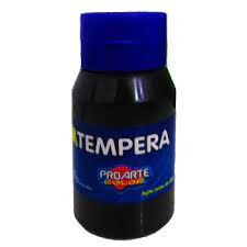 Tempera 500ml negro proarte