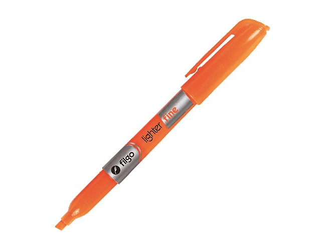 Destacador lighter fine fluor naranjo filgo-m3-m10