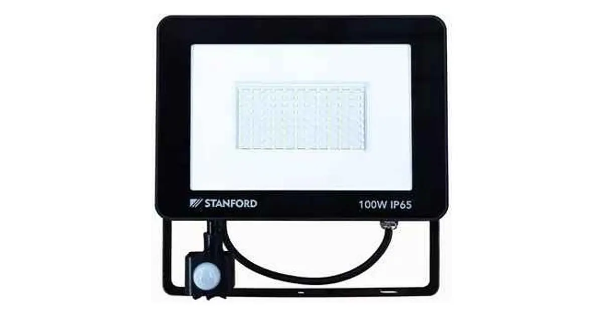 Foco Proyector Led Con Sensor D Movimiento 100w Stanford