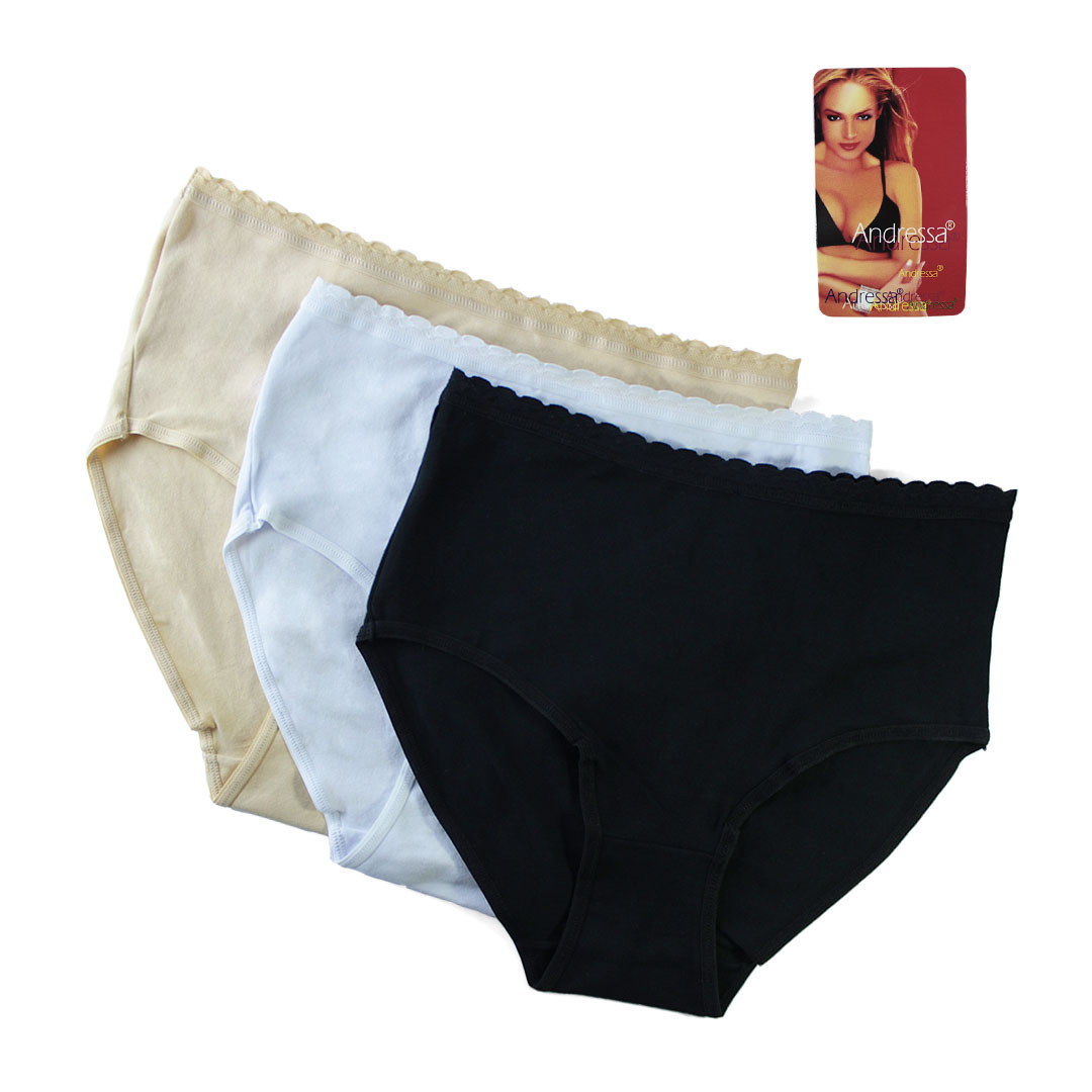 Calzón de Algodón Señora Liso