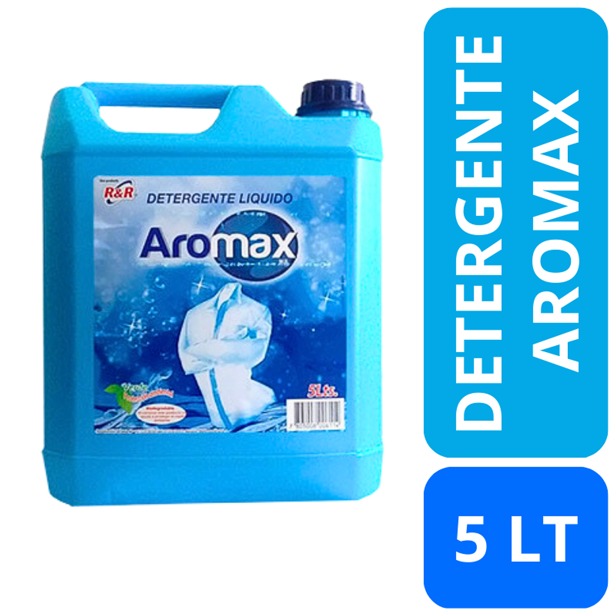 Detergente liquido Aromax 5 litros