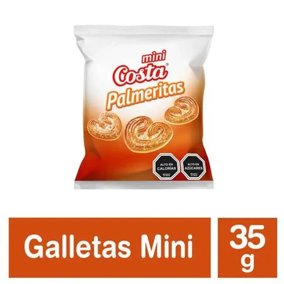 Galletas Costa Mini Palmerita 35 g