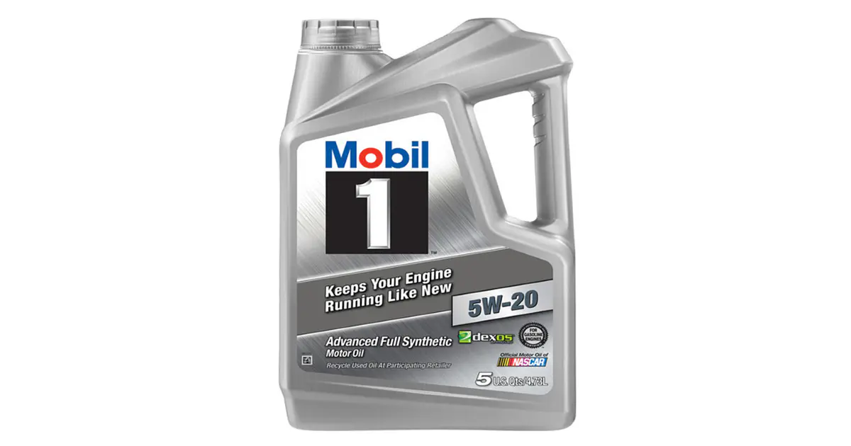 Mobil 1 5W-20 5/4 Galón – Caja 3 Unidades