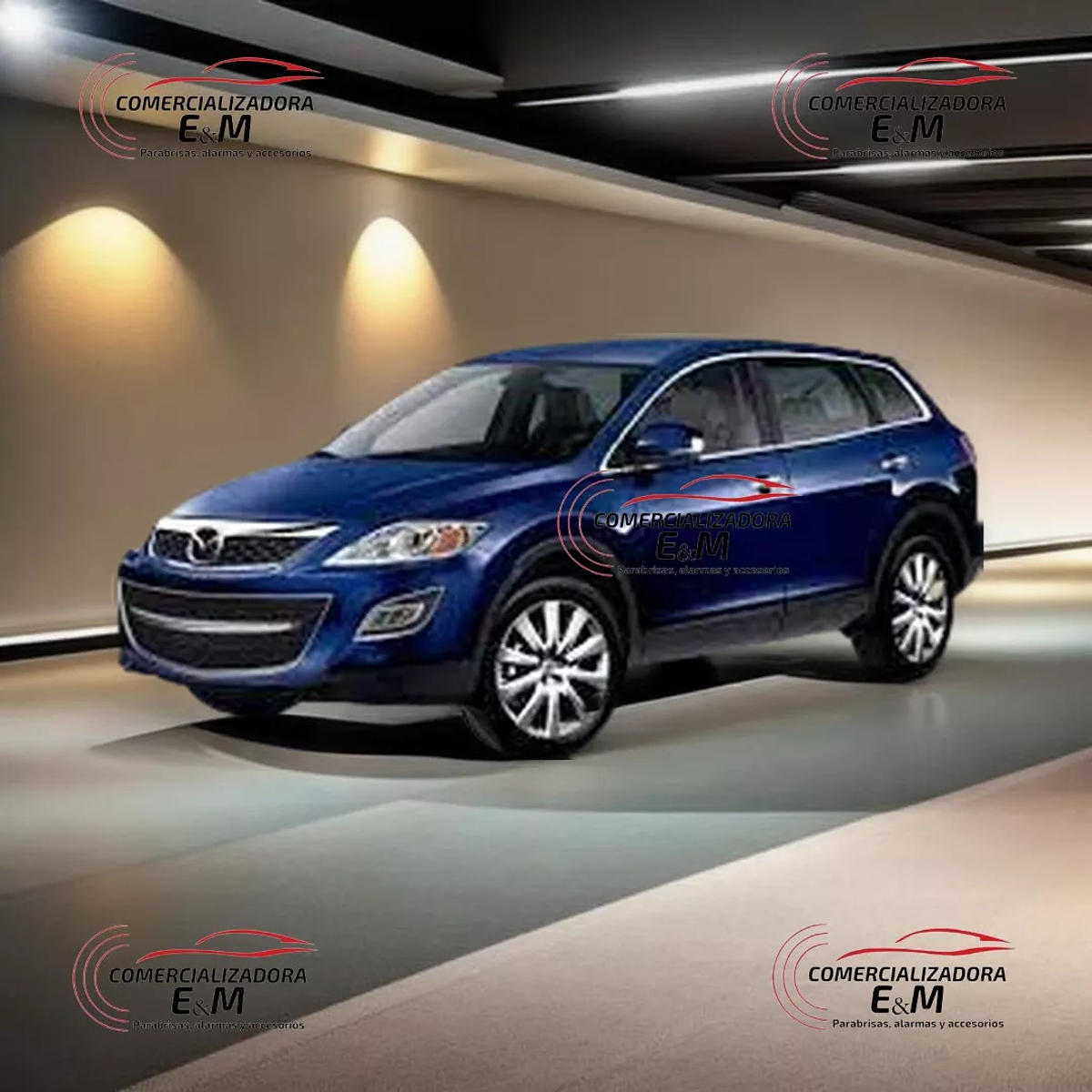 Vidrio Lateral Trasero Izquierdo Oscuro Mazda Cx9 07-16 Suv