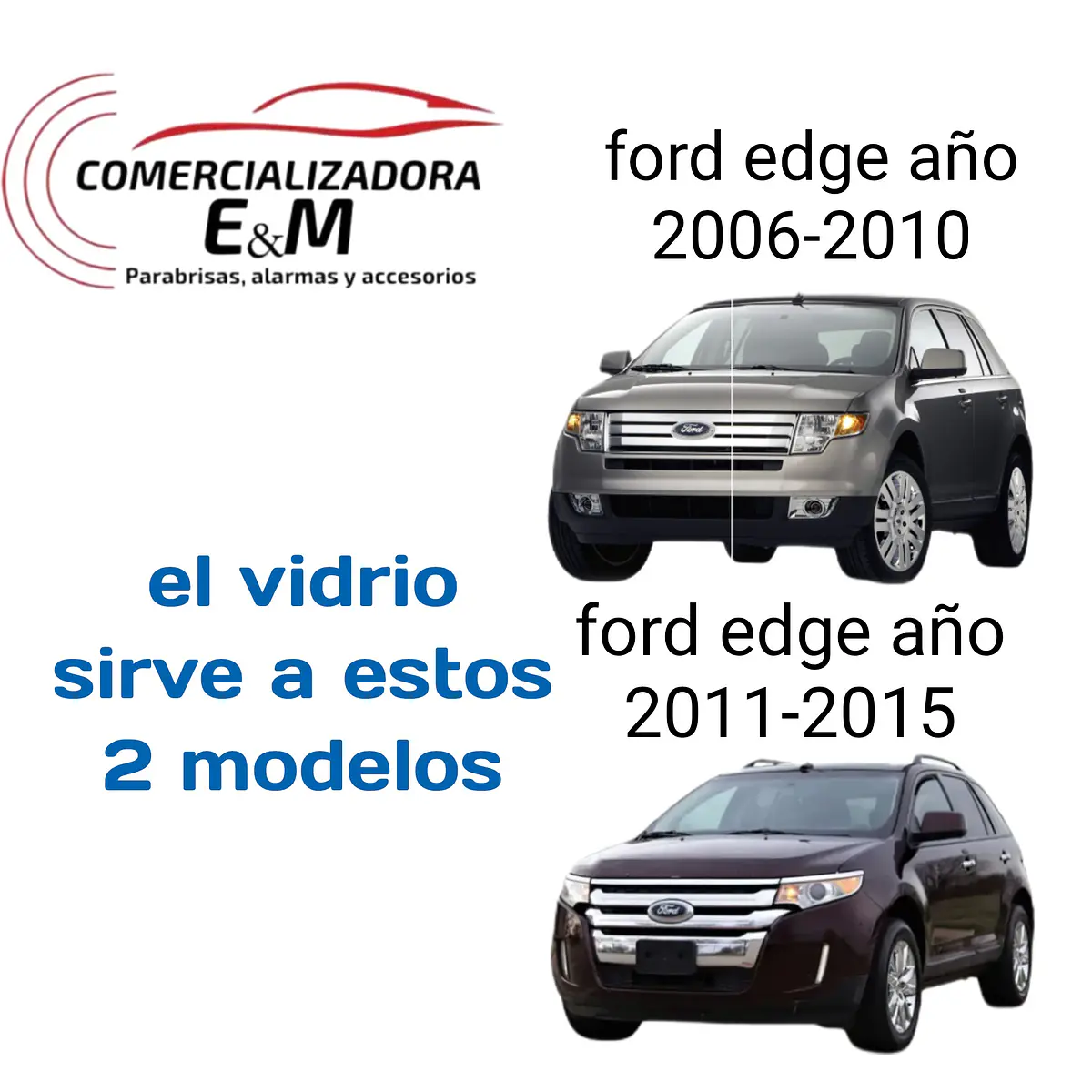Vidrio Fijo Trasero Derecho Ford Edge 5p 2006-2015 Oscuro AL