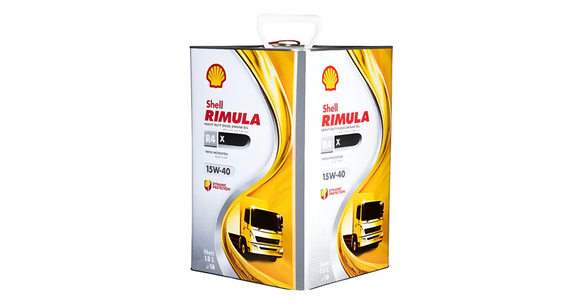 Aceite Shell Rimula R4 X 15w-40 18 Lts