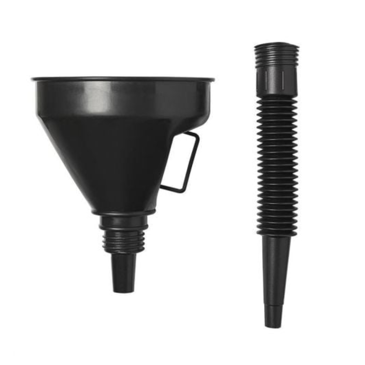 Embudo Flexible Con Filtro 38 cm Largo – Boca 13 cm