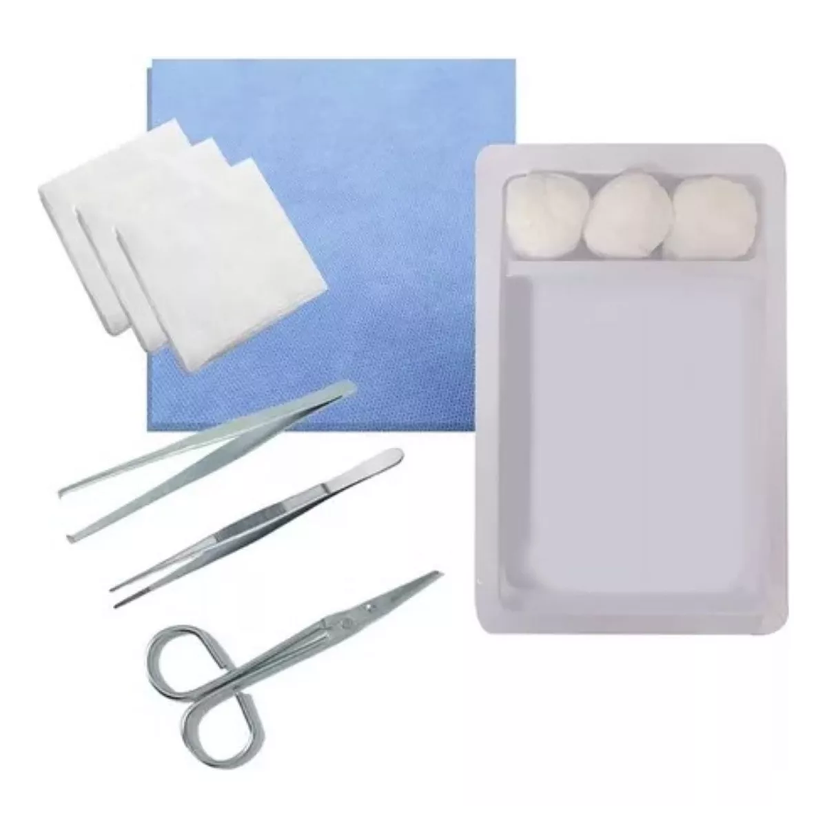 Kit De Curación Estéril Desechable - Cranberry