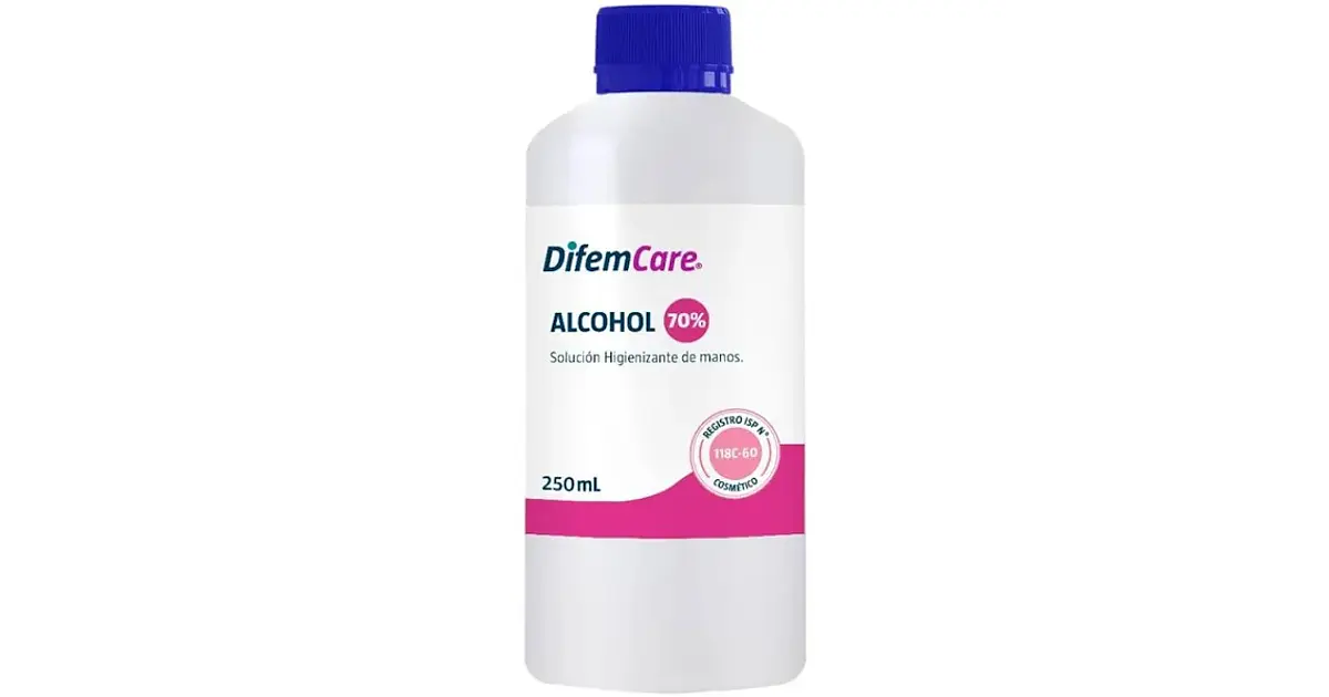 Alcohol Desnaturalizado Al 70% 250 Ml