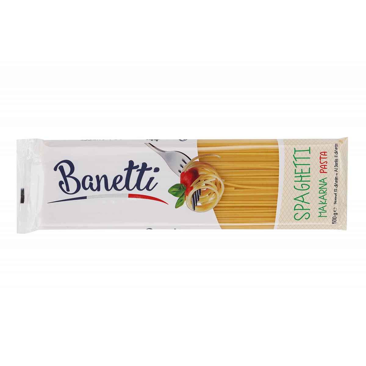 Fideos Spaghetti 500g Banetti