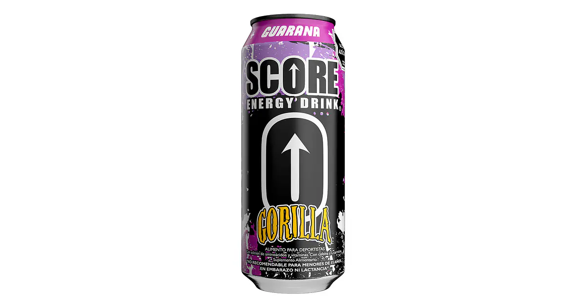 BEBIDA ENERGÉTICA SCORE GORILLA 500ML