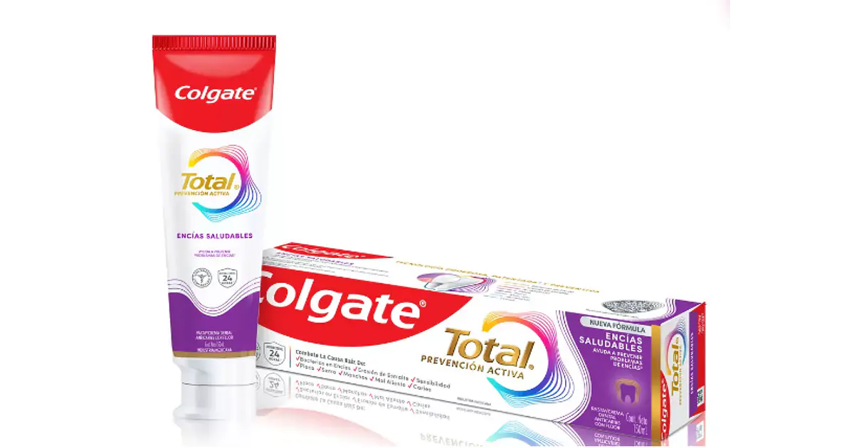 Pasta Dental Colgate Total Encías Saludables con Flúor 150ml