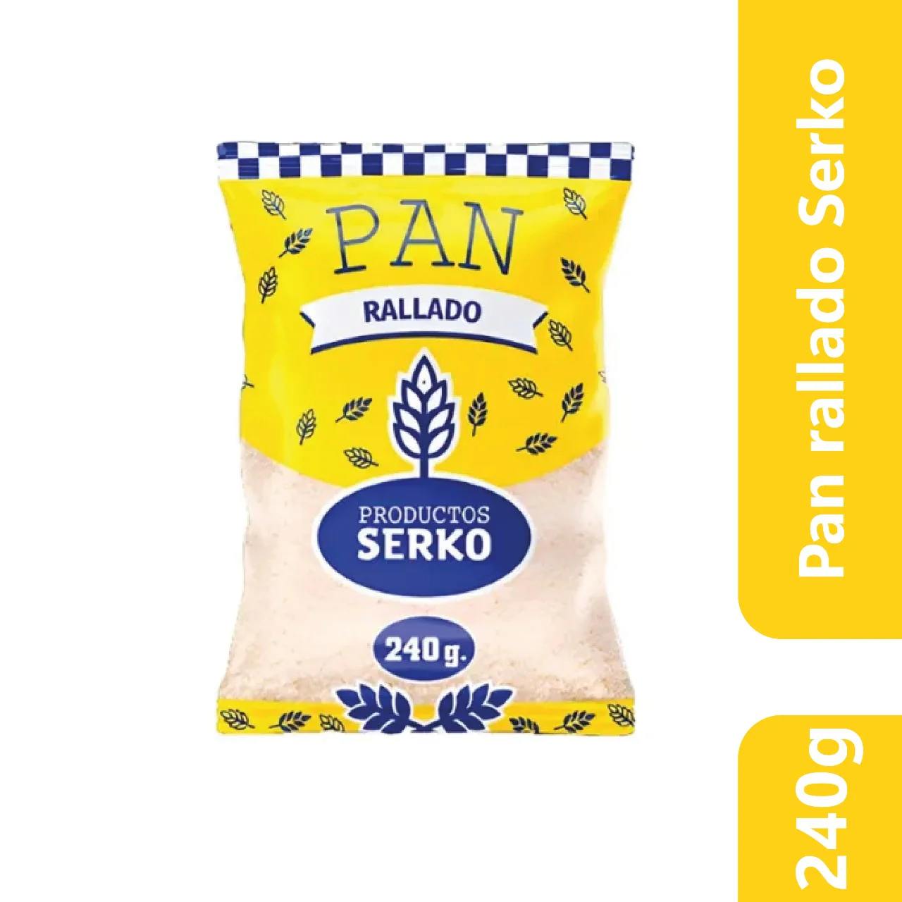 Pan rallado 240 gr Serko
