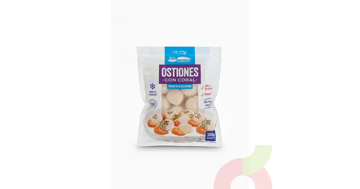 OSTIONES CON CORAL 200g
