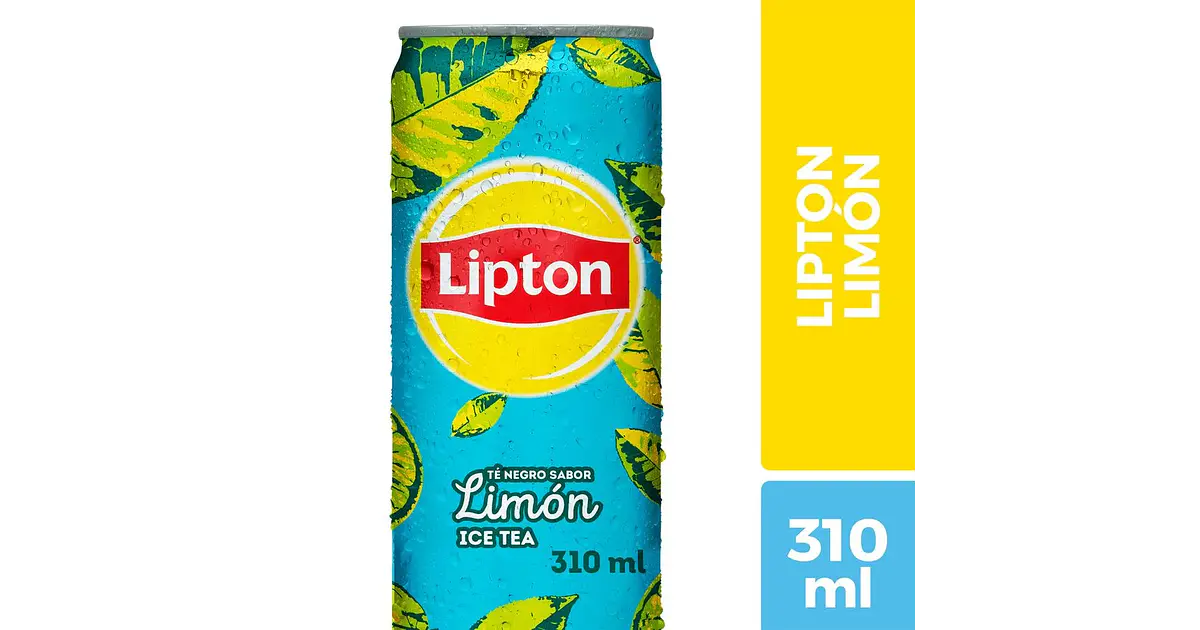 Té Lipton Limón en lata 310 ml