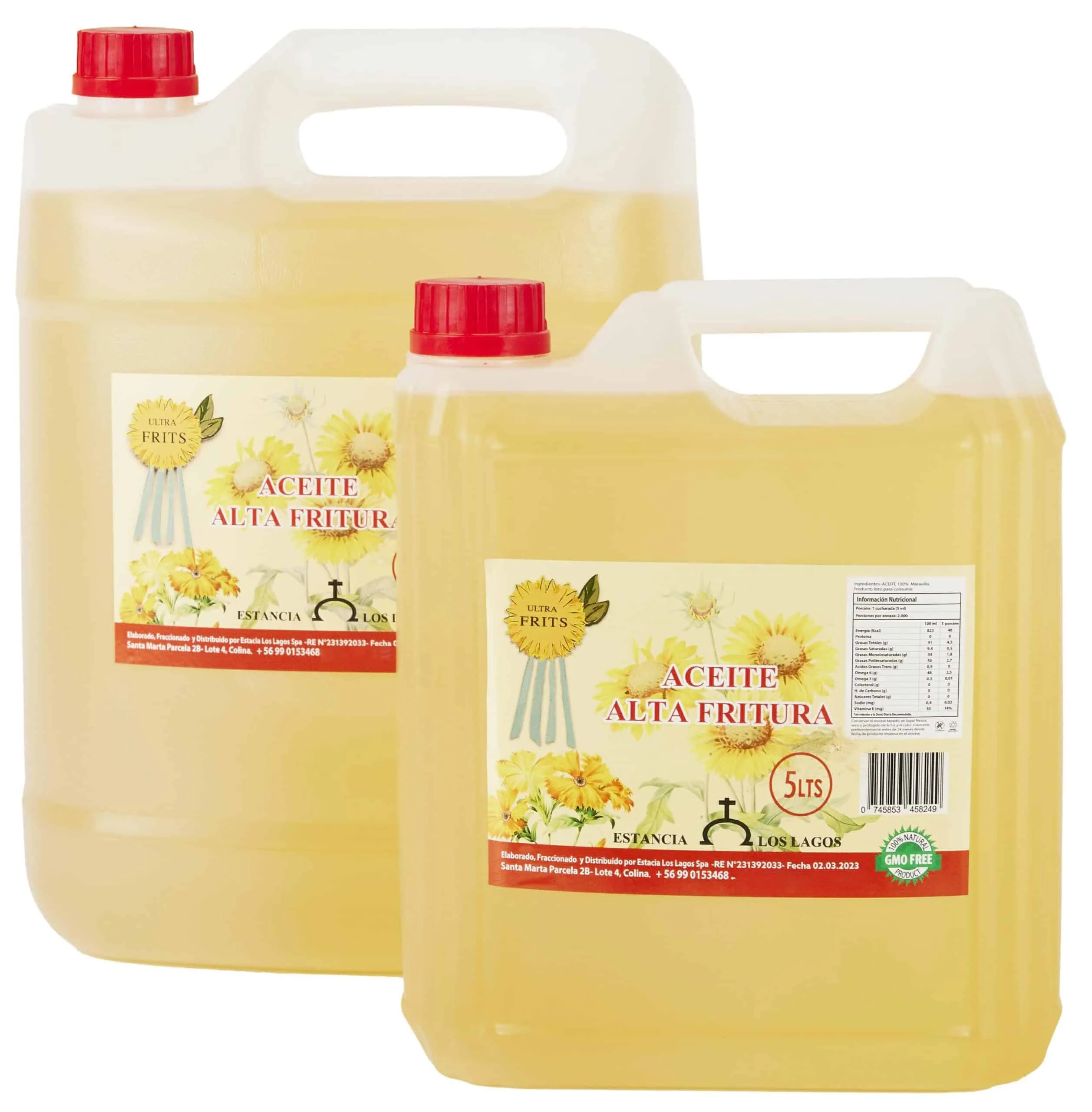Aceite de Alta Fritura Ultrafrits 5L