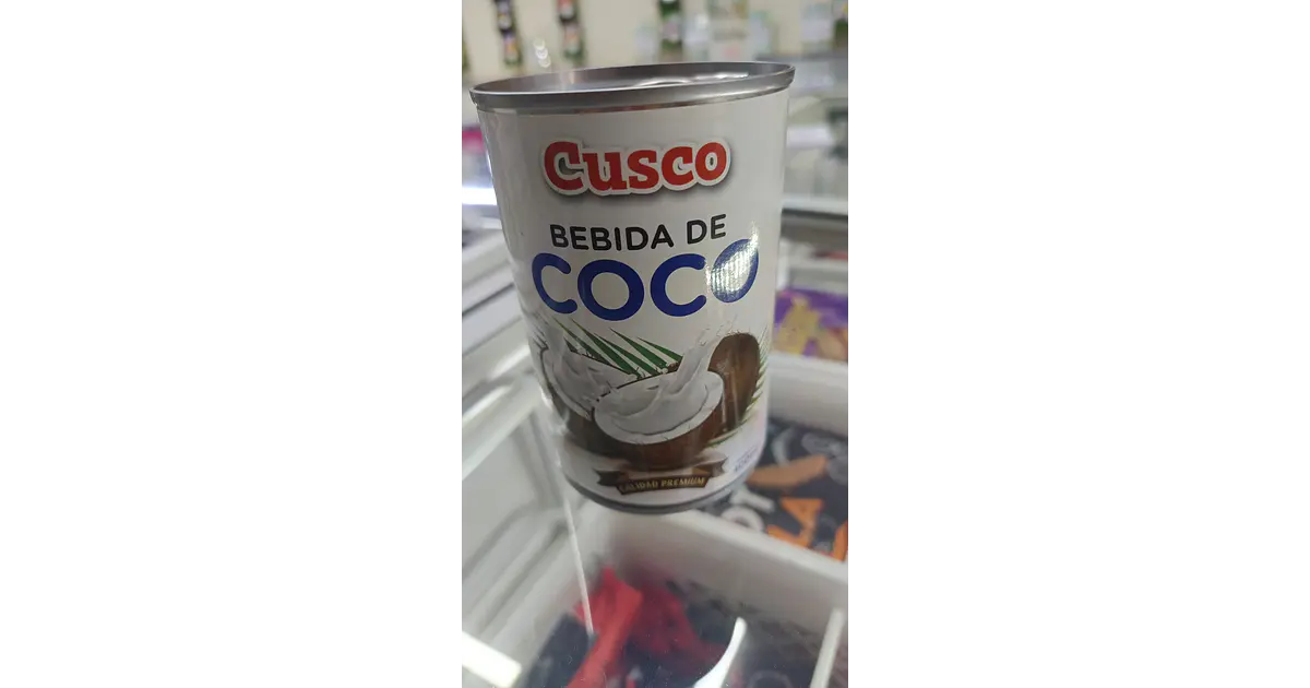 BEBIDA DE COCO MARCA CUSCO