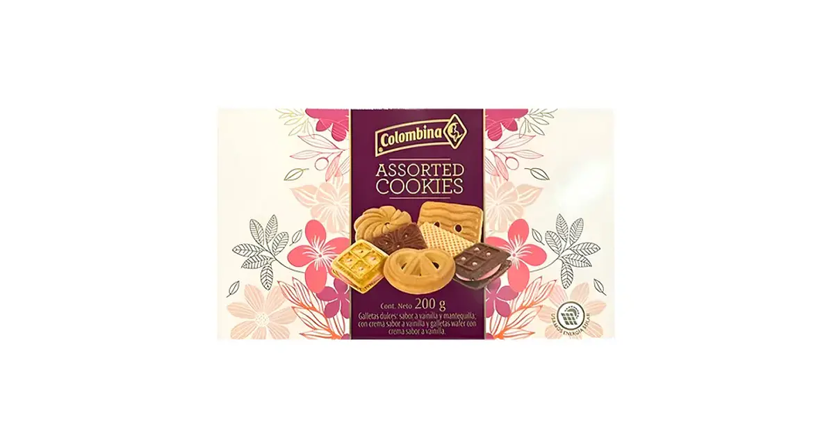 Galletas Assorted Cookies Colombina 200g