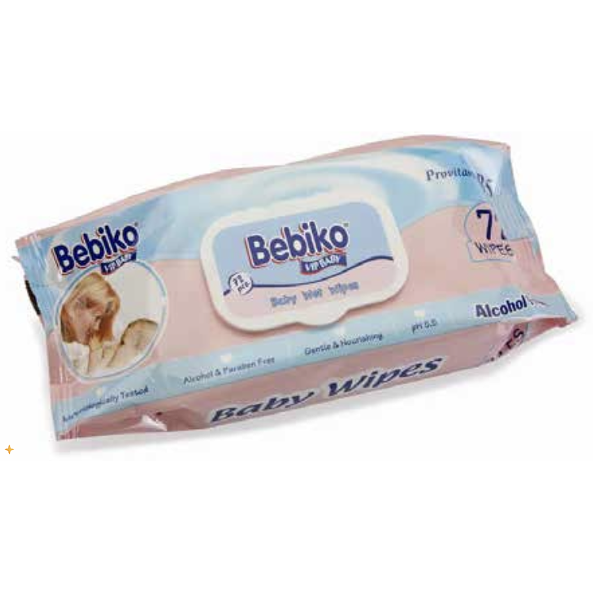 Wipes Vip Baby Bebiko, 72 unidades