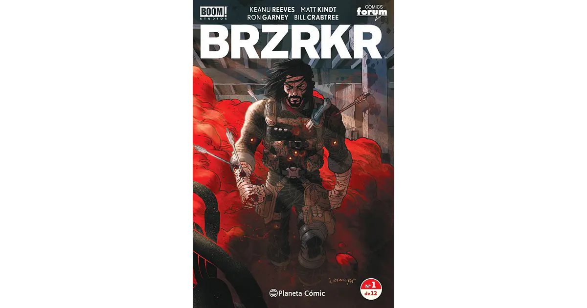 Comic BRZRKR Tomo 01