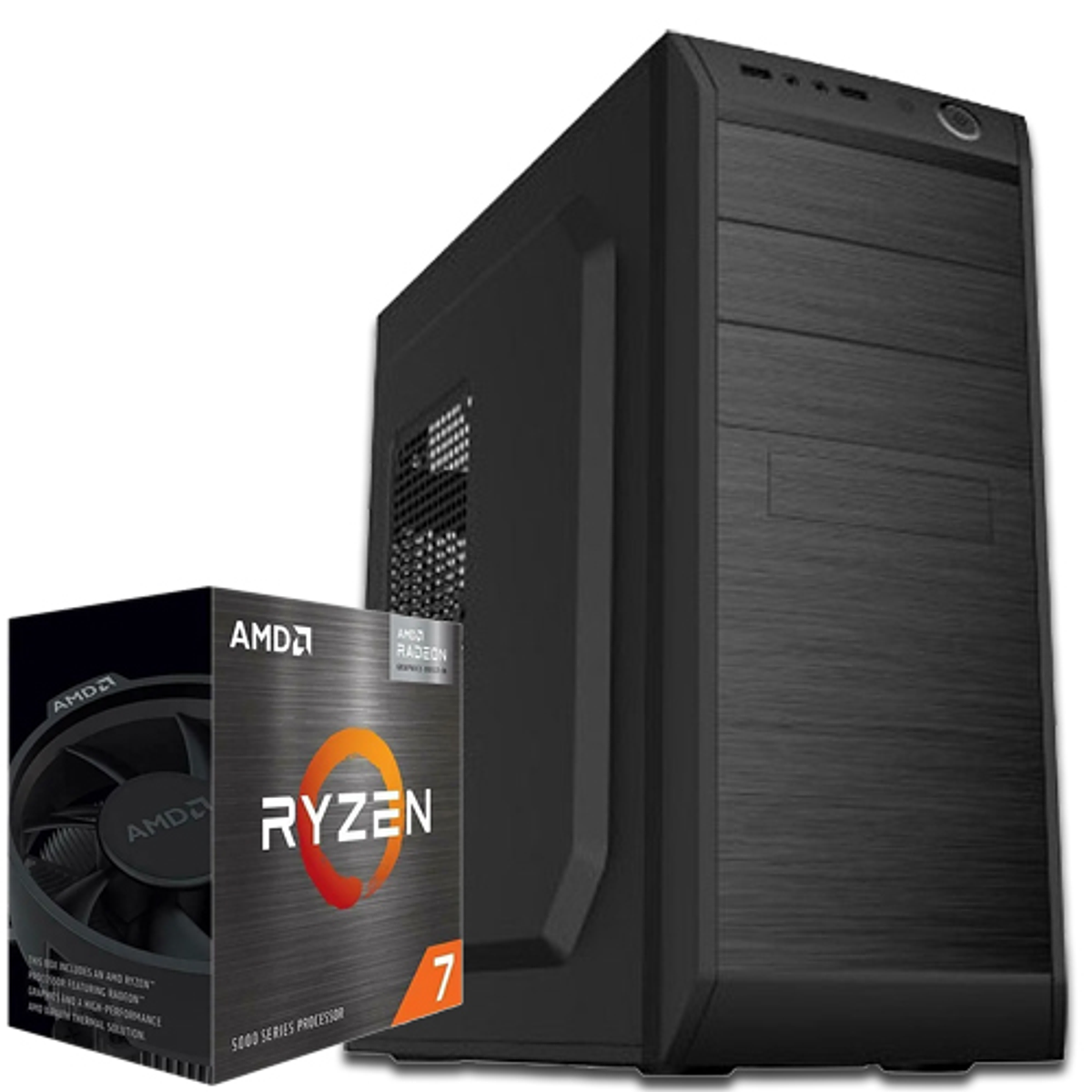 PC Armado Amd Ryzen 7 5700G 8-Core + RADEON + A520 + WIFI... | CompuElite Chile
