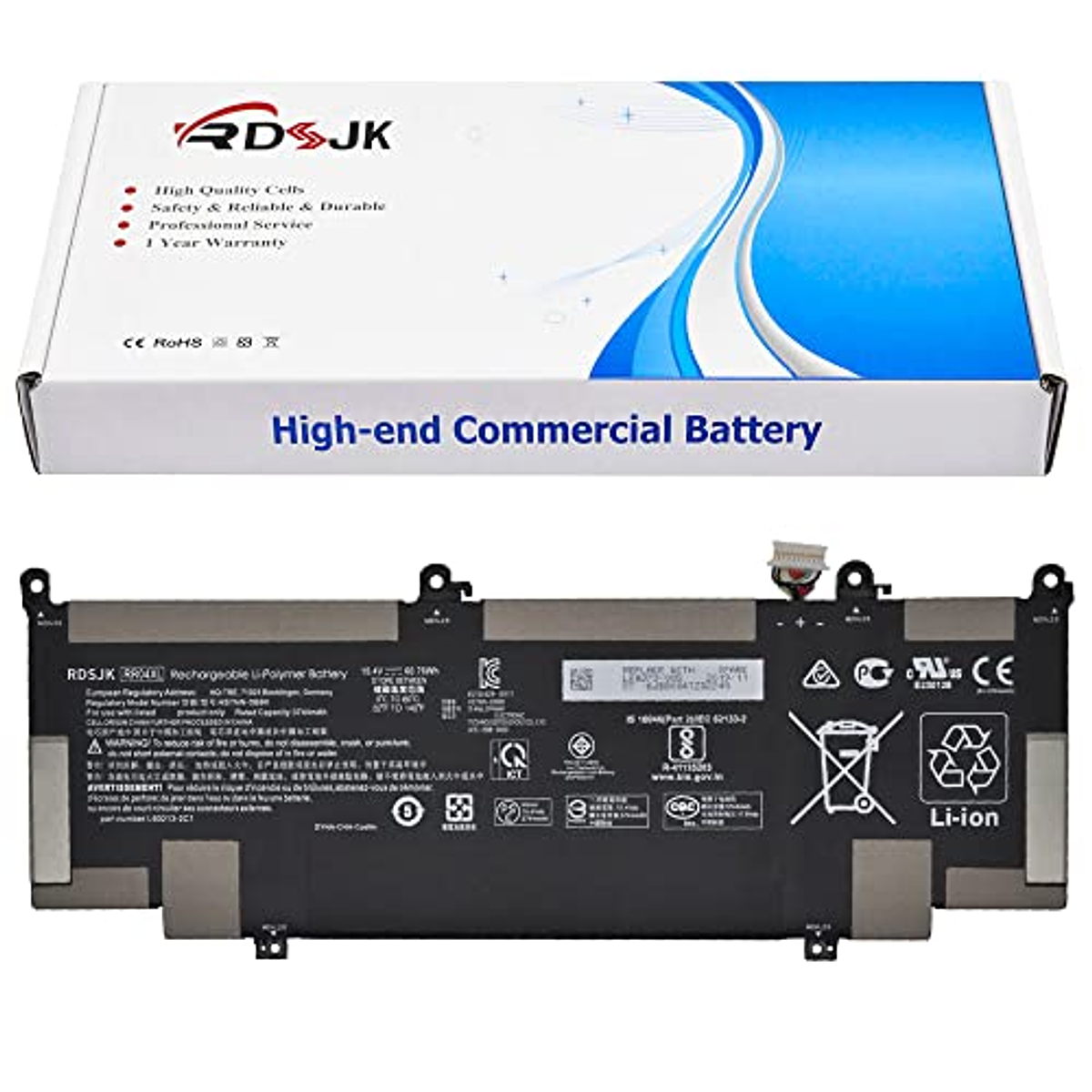 Batería Compatible para HP Spectre X360 13-AW Series (RR0...