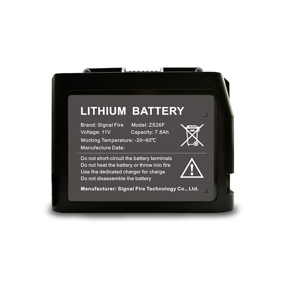 Batería MTW Signal Fire para AI-9, AI-8C, AI-8, AI-7C, AI...