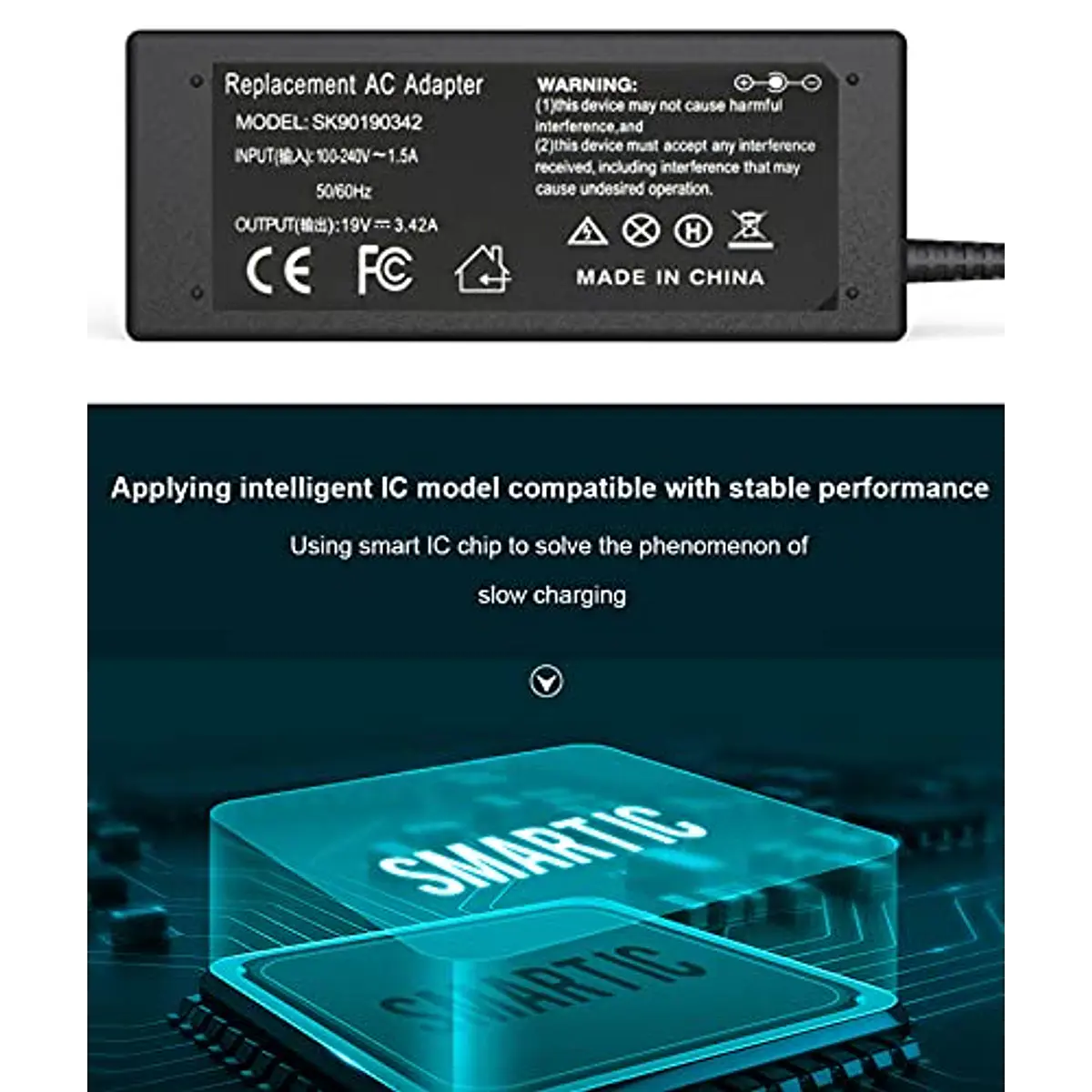 Cargador Acer Pa-1450-26, cargador Acer Adp-45fe f compat...