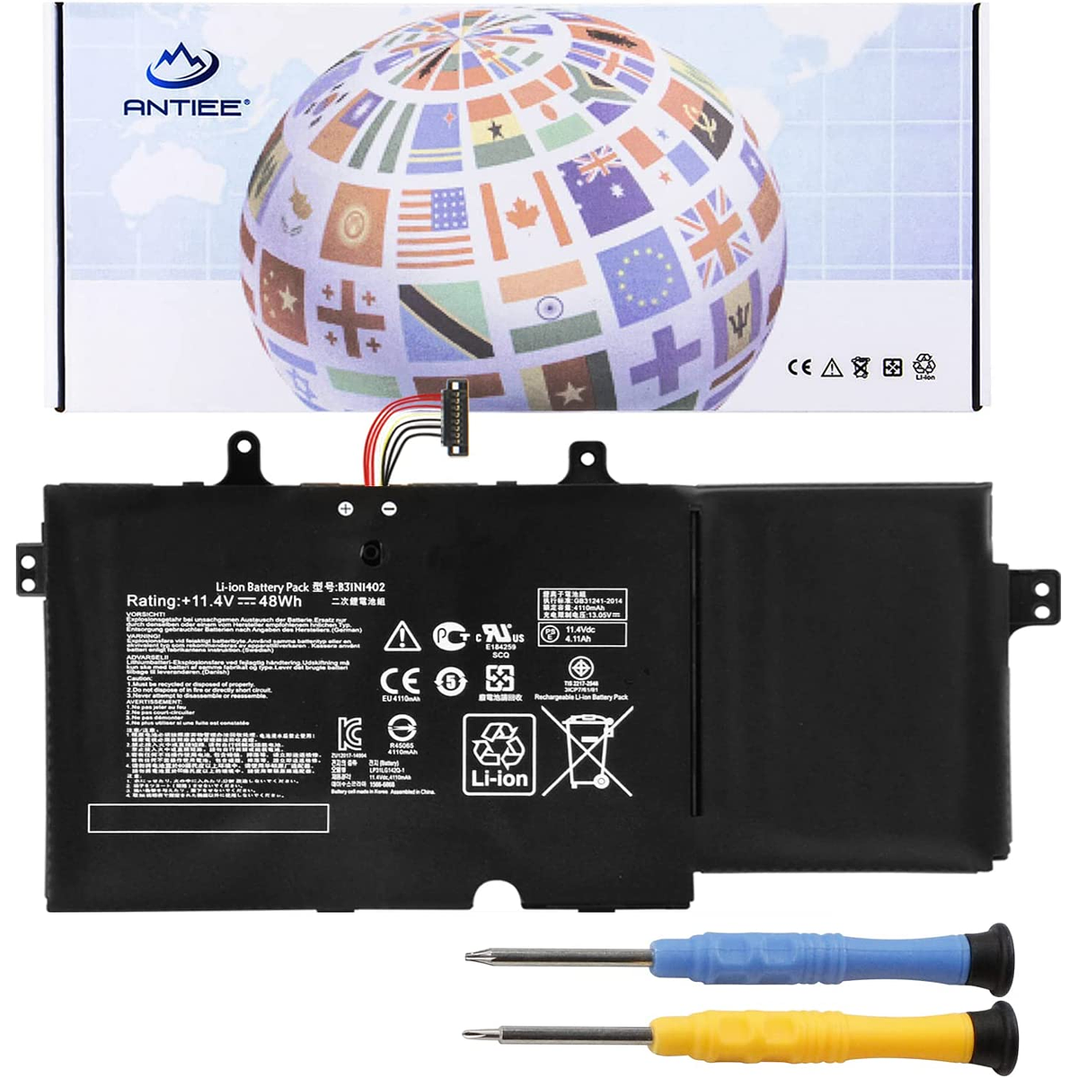 Batería de repuesto para laptop ASUS Q551 Q551L Q551LN