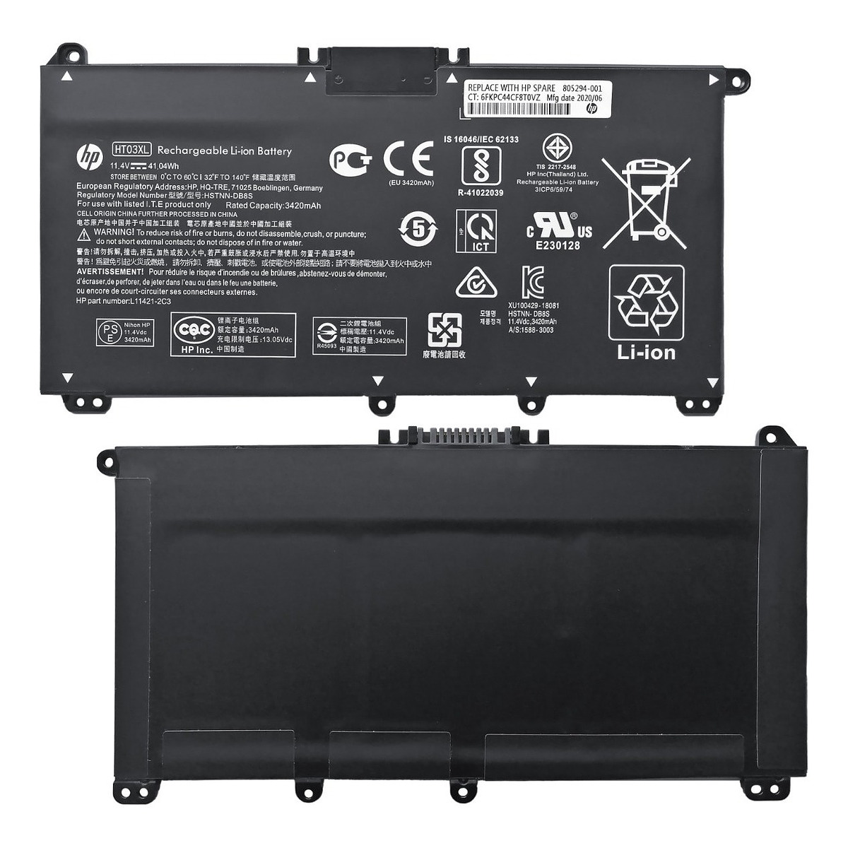 Batería Original Notebook Hp 14-cm0008la Nueva