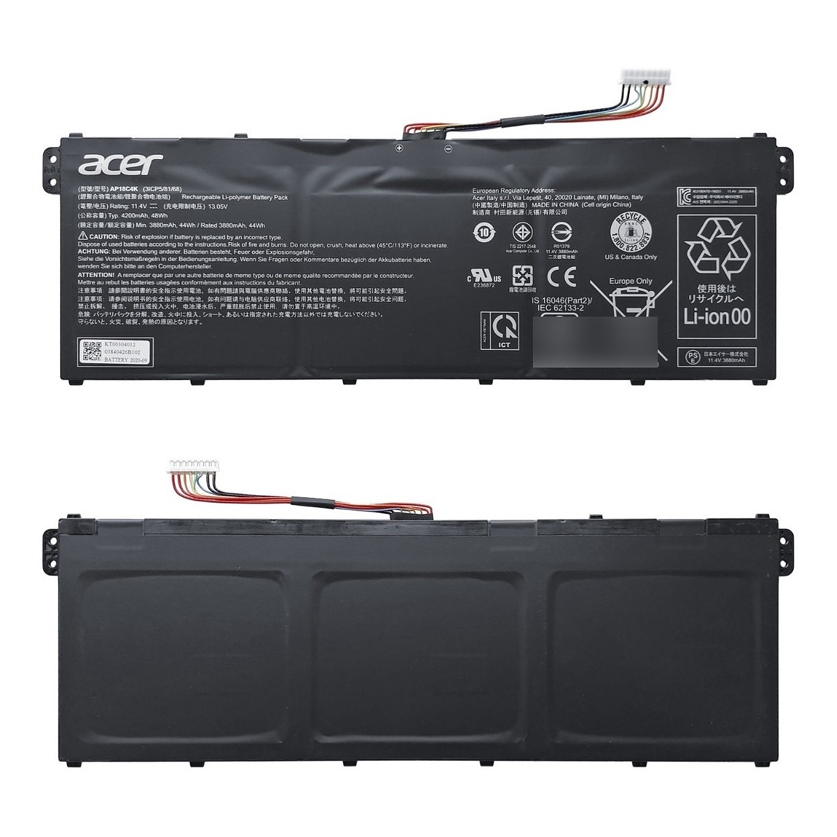 Batería Orig Notebook Acer Aspire 5 A515-54 ( N18q13 ) Nueva