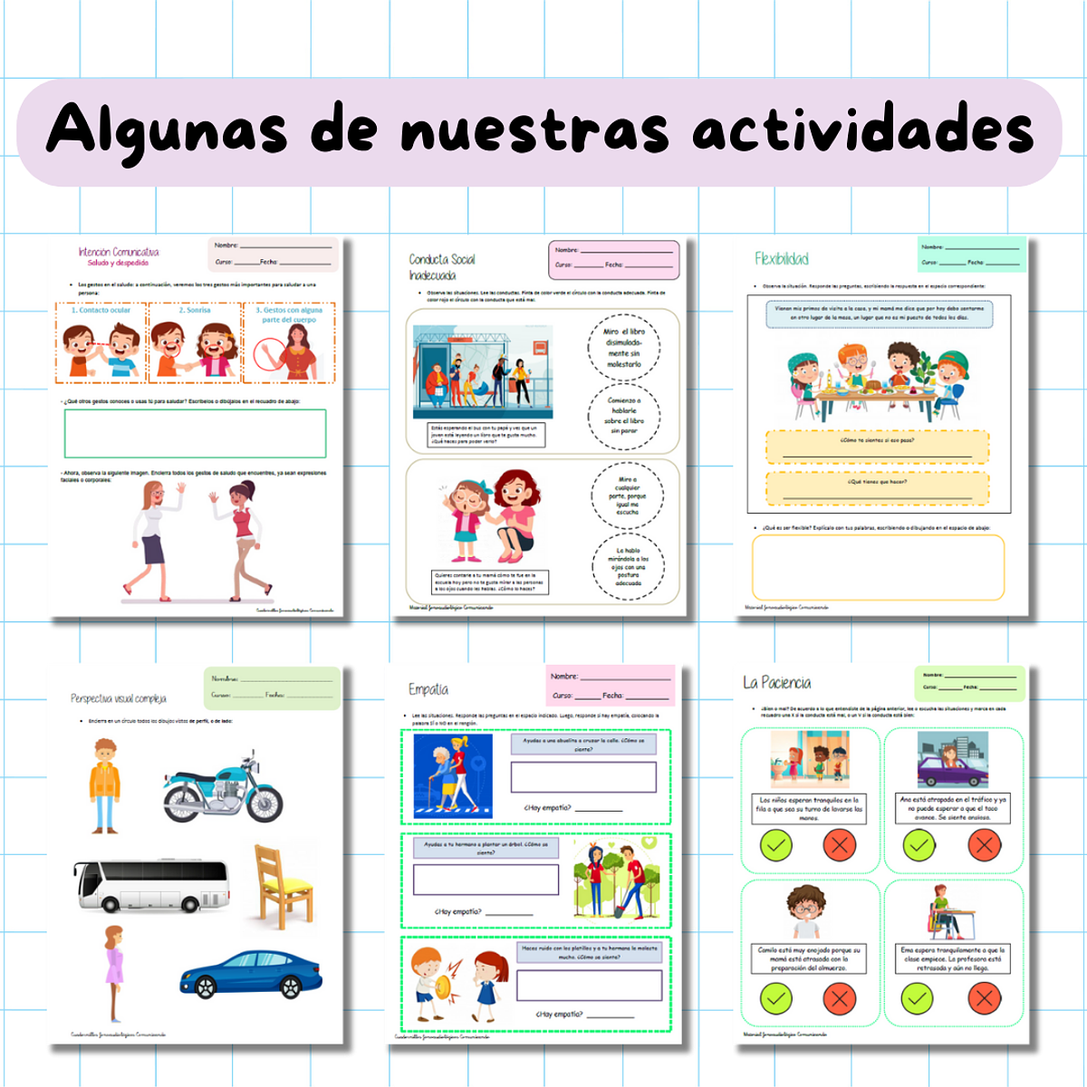 Pack de mini guías para TEA