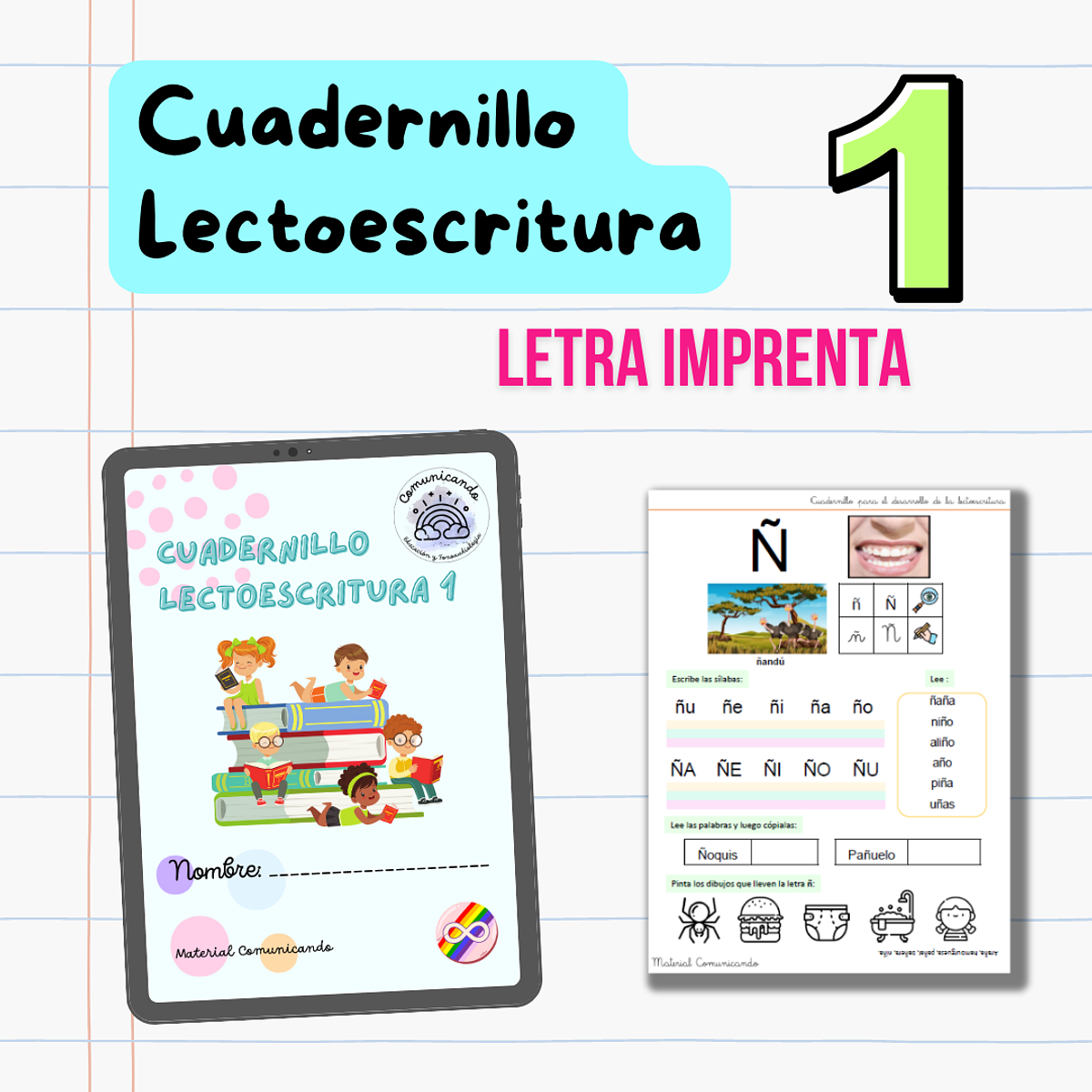 Cuadernillo De Lectoescritura Cuadernillo De Lectoescritura | Copias