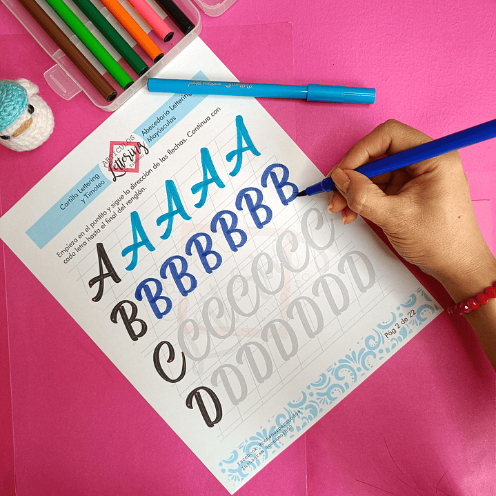 Abecedarios Lettering Mayúsculas