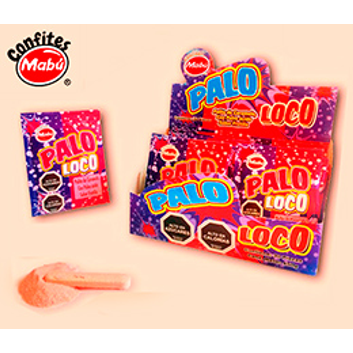 PALO LOCO FRUTILLA X 30 UN | CONFITERIA CONFIMAX CALAMA