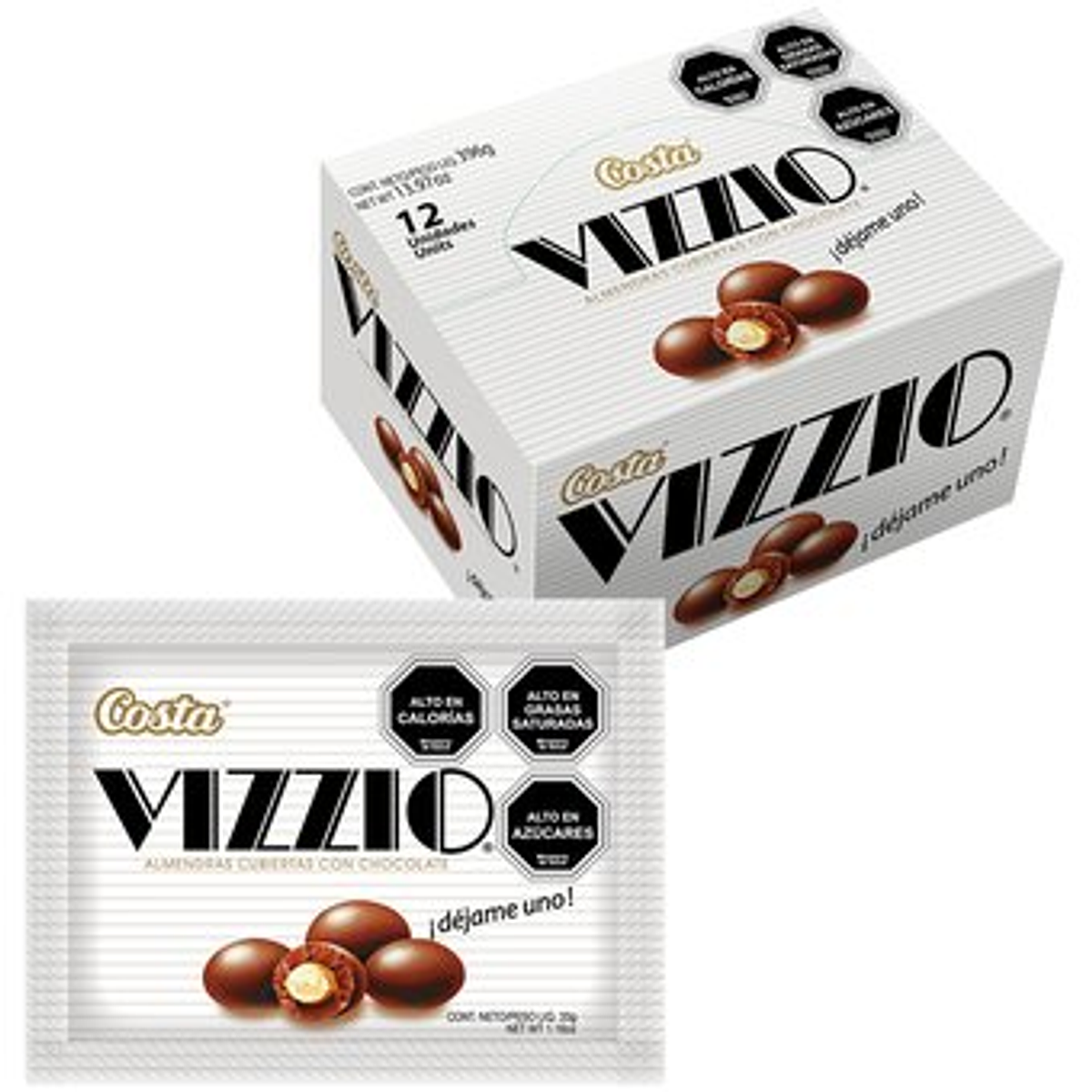 VIZZIO SNACK X 12 UN | CONFITERIA CONFIMAX CALAMA