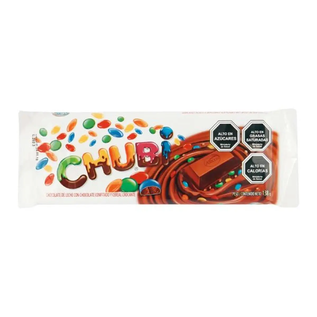 CHUBI TABLETA 138 GR | CONFITERIA CONFIMAX CALAMA