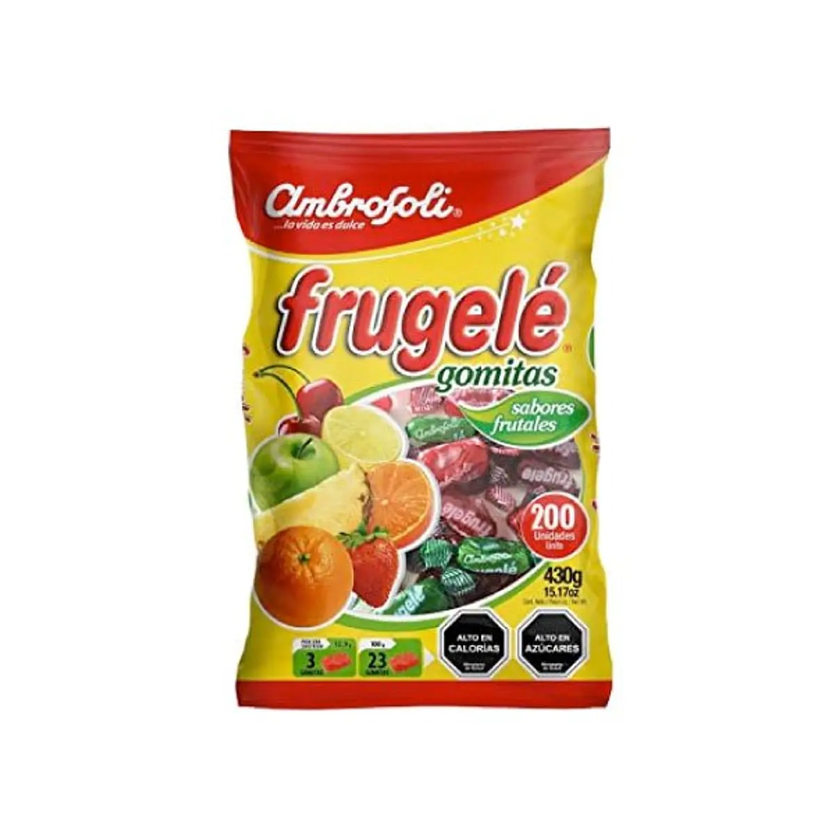 FRUGELE 430 GRS | CONFITERIA CONFIMAX CALAMA