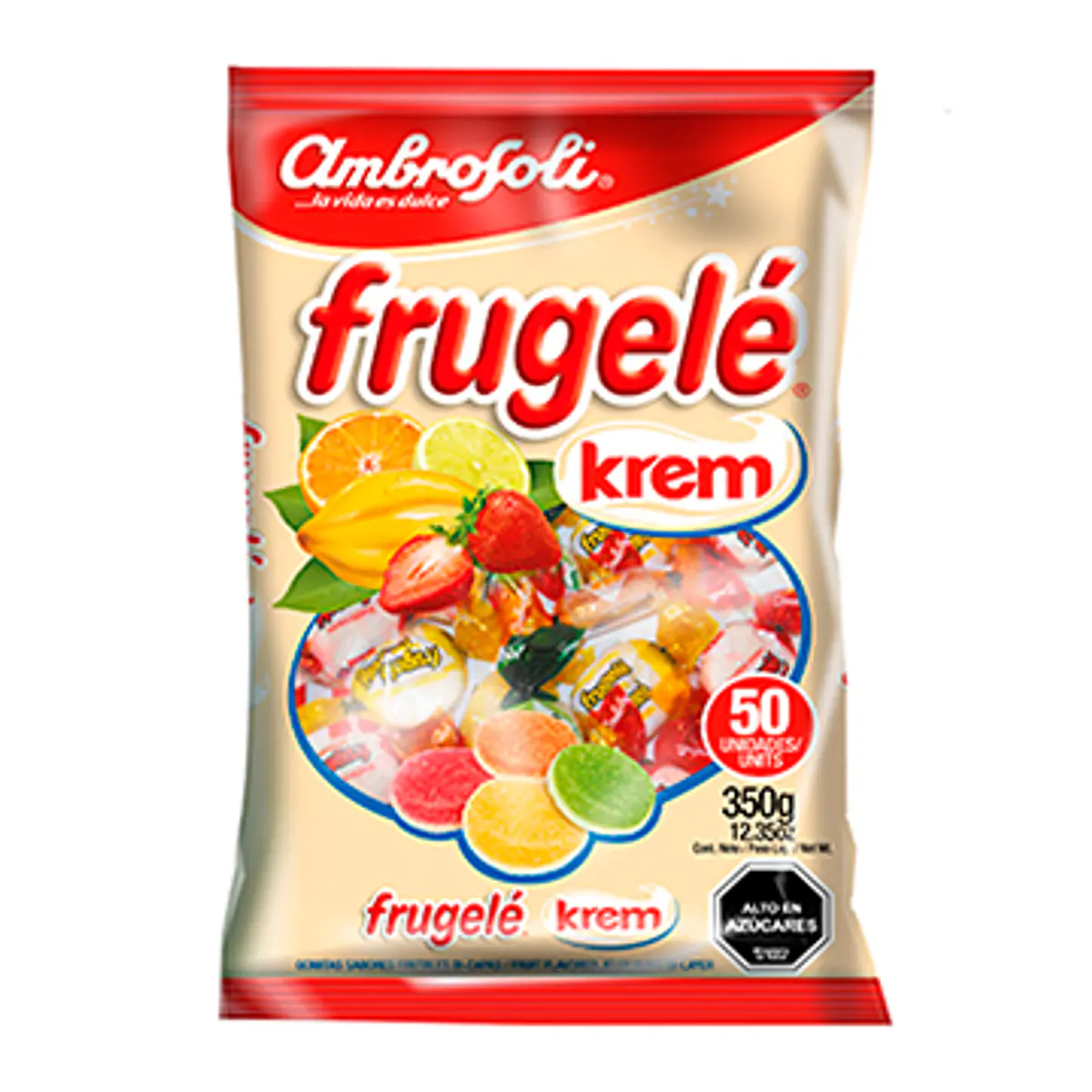FRUGELE KREM X 50 UN | CONFITERIA CONFIMAX CALAMA