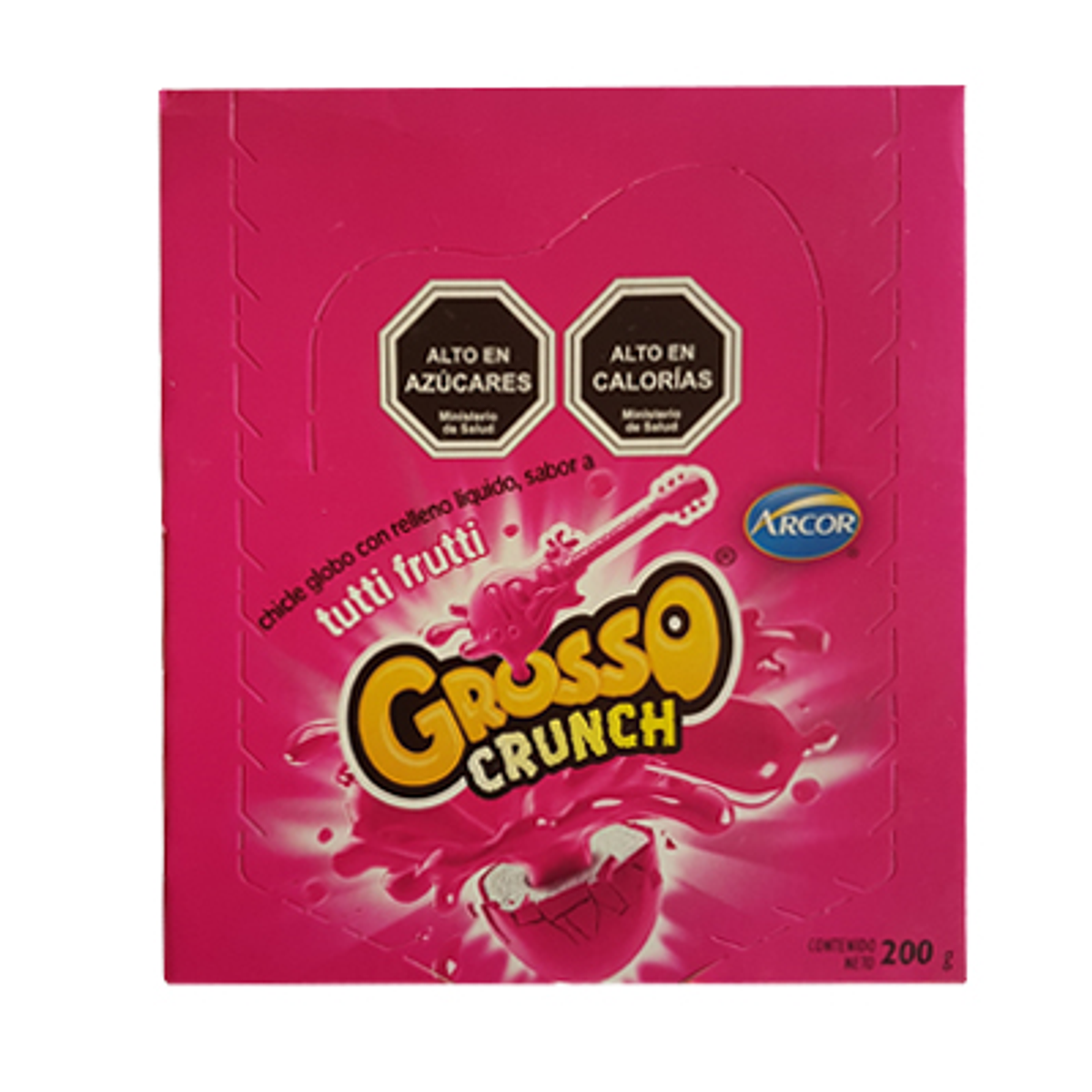 CHICLE GROSSO CRUNCH X 40 UN | CONFITERIA CONFIMAX CALAMA
