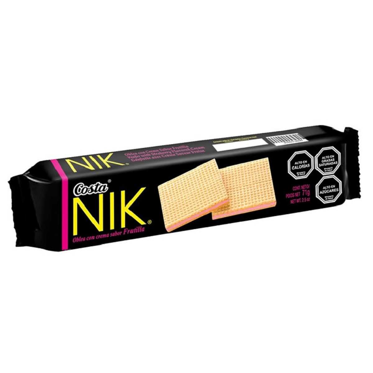 GALLETA NIK 71 GR | CONFITERIA CONFIMAX CALAMA