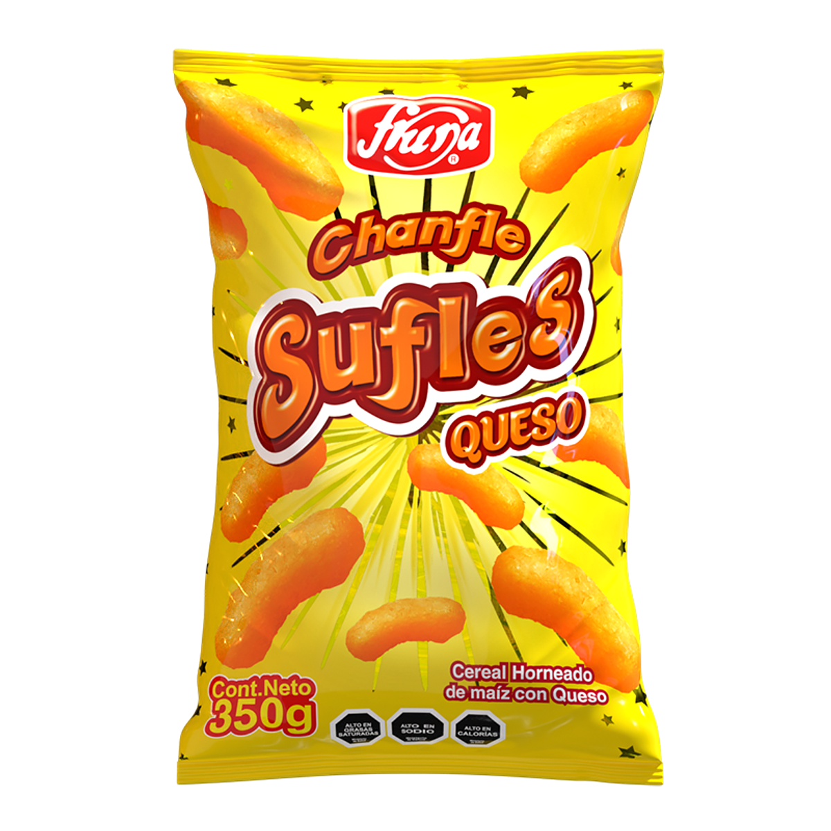 SUFLE CHANFLES 350 GR | CONFITERIA CONFIMAX CALAMA