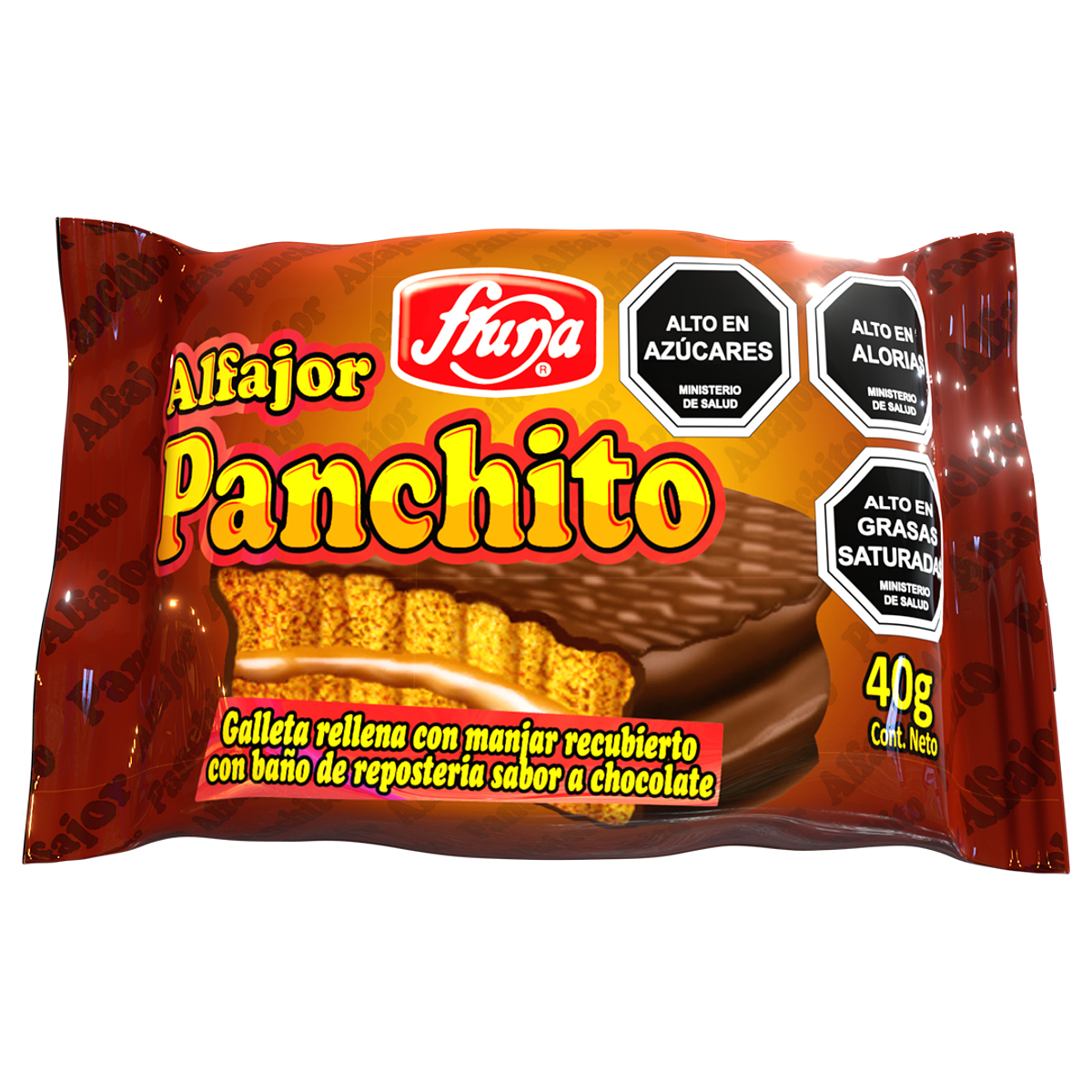 ALFAJOR PANCHITO X 20 UN | CONFITERIA CONFIMAX CALAMA
