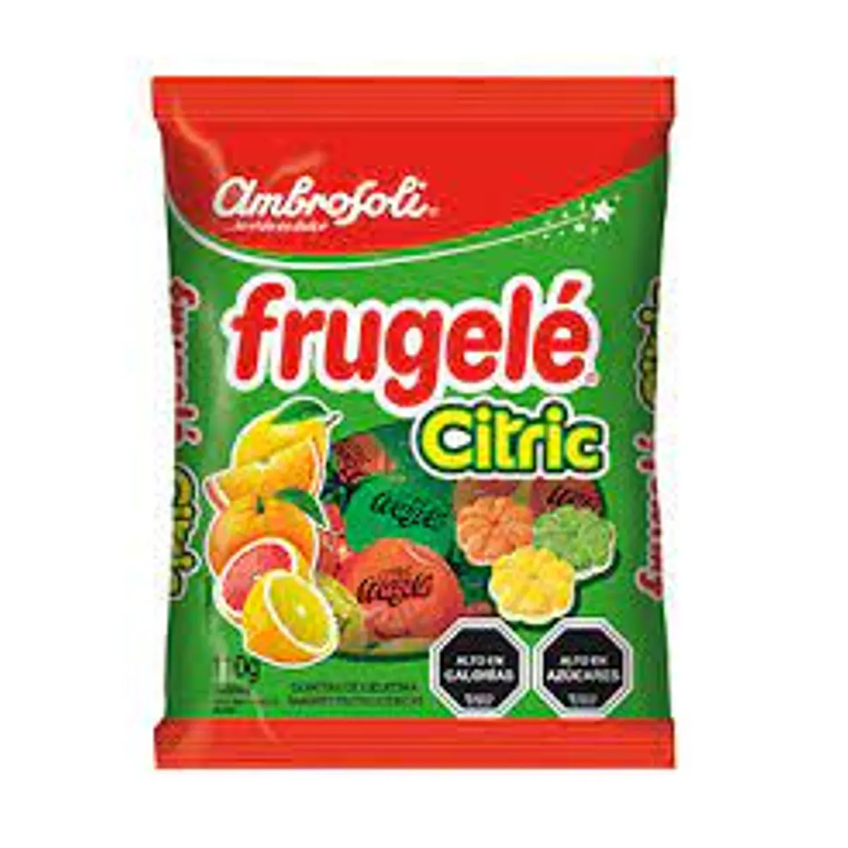 FRUGELE CITRIC X 50 UN | CONFITERIA CONFIMAX CALAMA