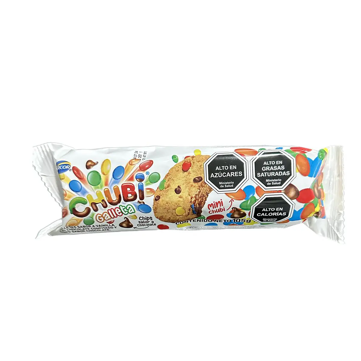 GALLETA CHUBI 105 GR | CONFITERIA CONFIMAX CALAMA