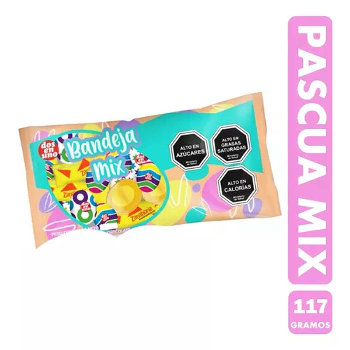 BANDEJA MIX PASCUA X 117 GRS | CONFITERIA CONFIMAX CALAMA