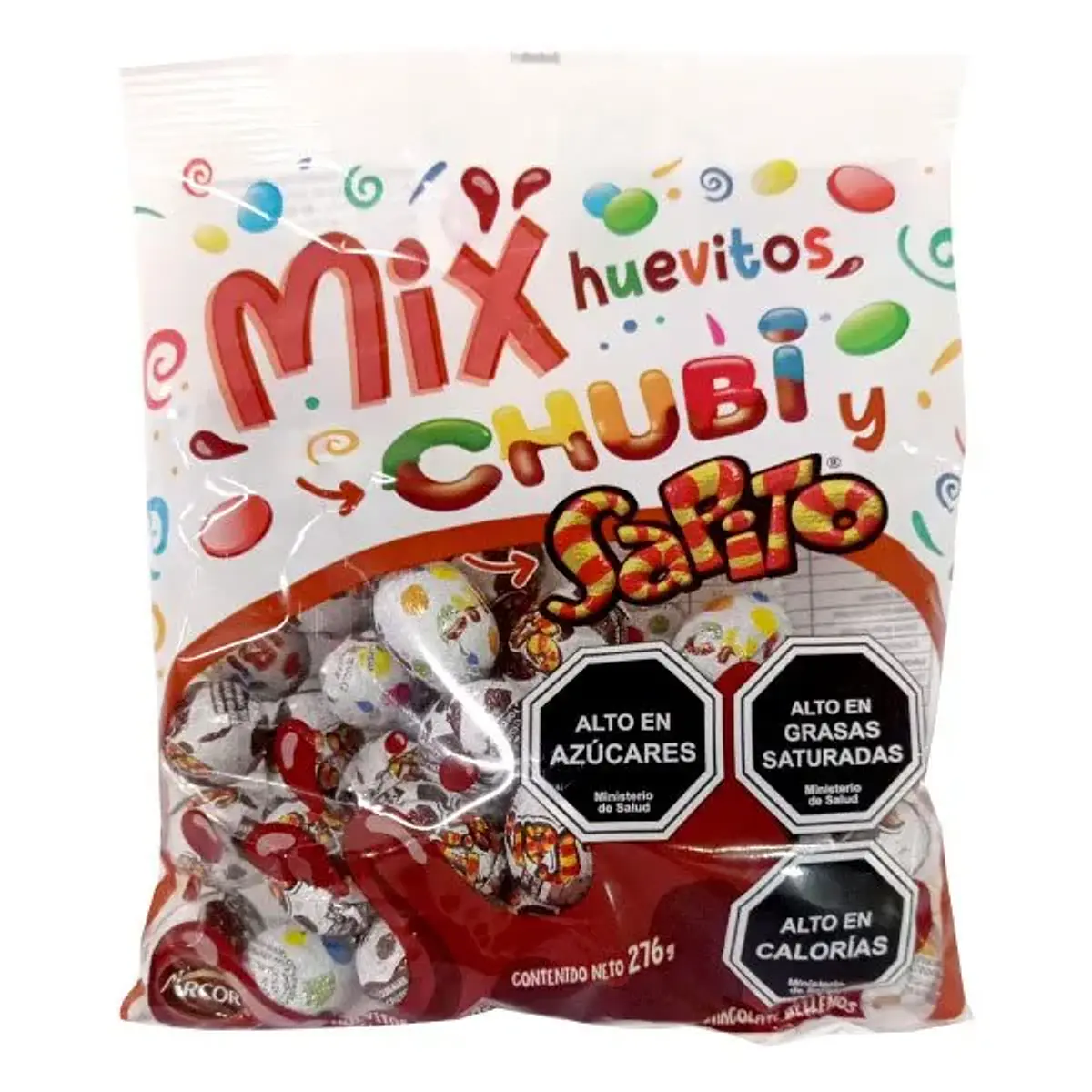 HUEVITOS MIX SAPITO Y CHUBI X 40 UN | CONFITERIA CONFIMAX CALAMA