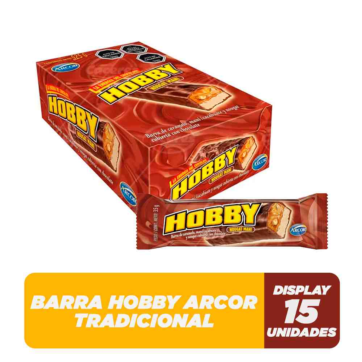 CHOCOLATE HOBBY X 15 UN | CONFITERIA CONFIMAX CALAMA