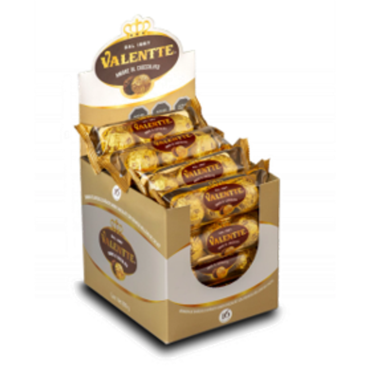 BOMBONES VALENTTE X 3 UN X 16 DISPLAY | CONFITERIA CONFIMAX CALAMA
