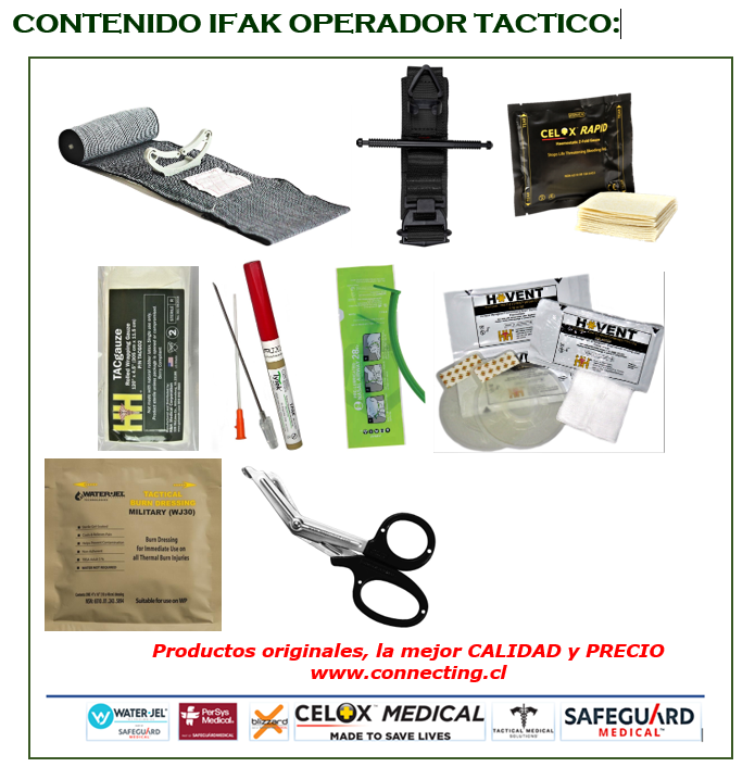 IFAK OPERADOR TACTICO